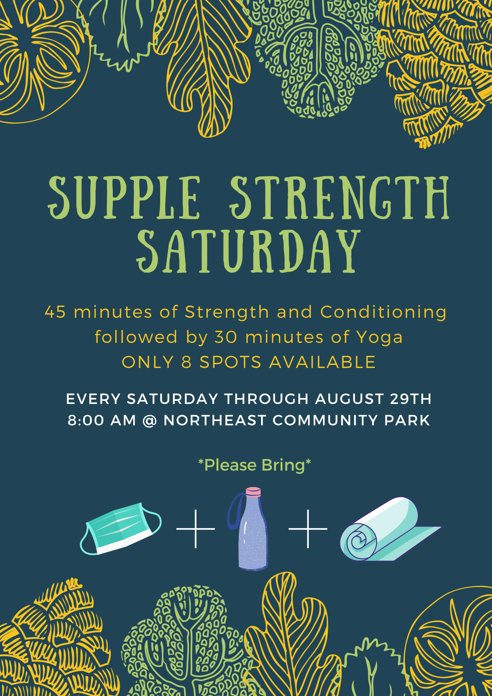 Black and White Photo Collage Fitness Gym Poster – Unbreakable Strength Co.